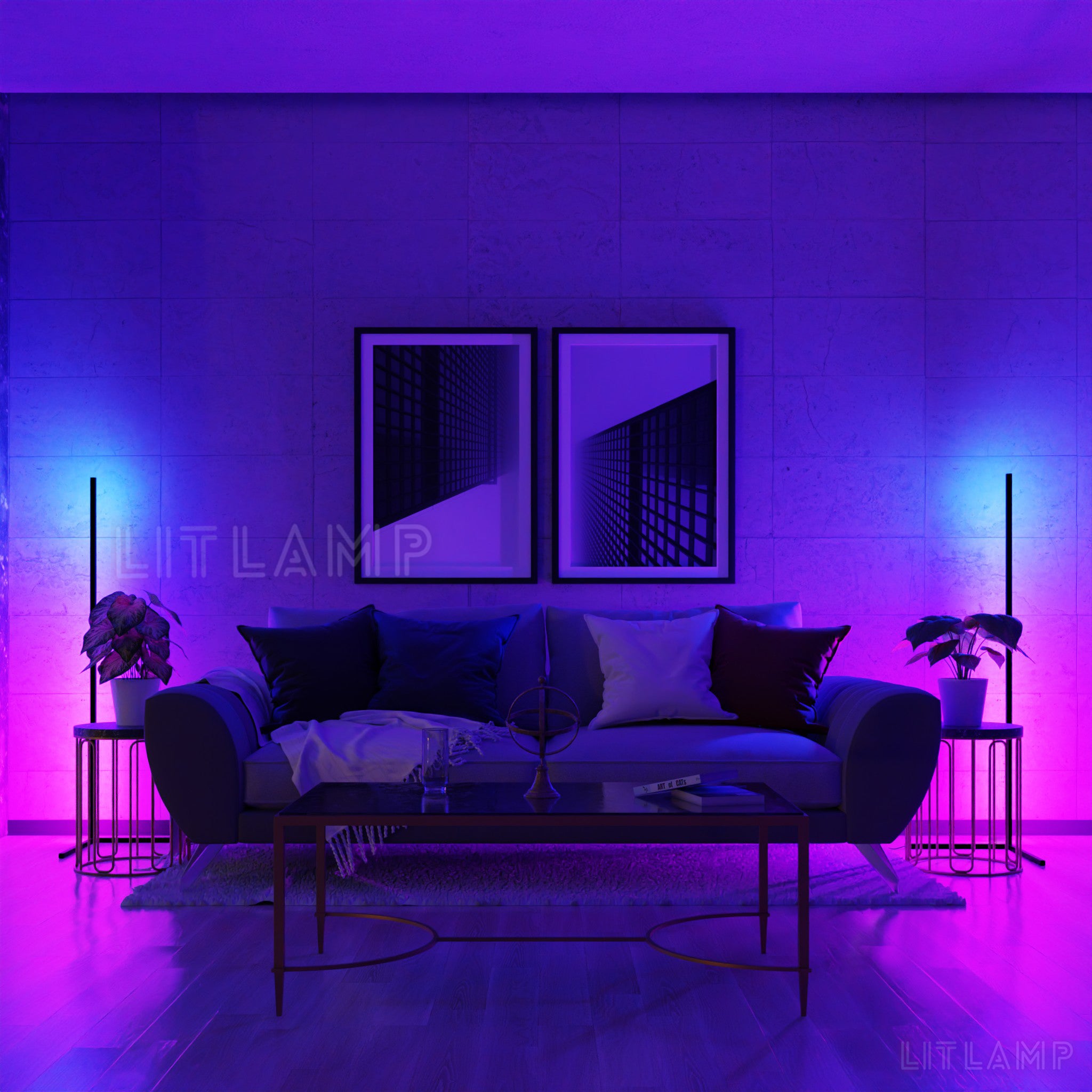 LED color changing light — brightest mood lighting | LitLamp - ZULIE E ...