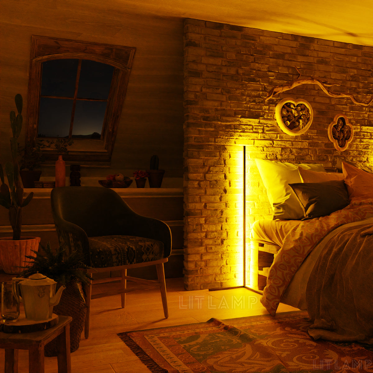 LED color changing light — brightest mood lighting | LitLamp - ZULIE E ...