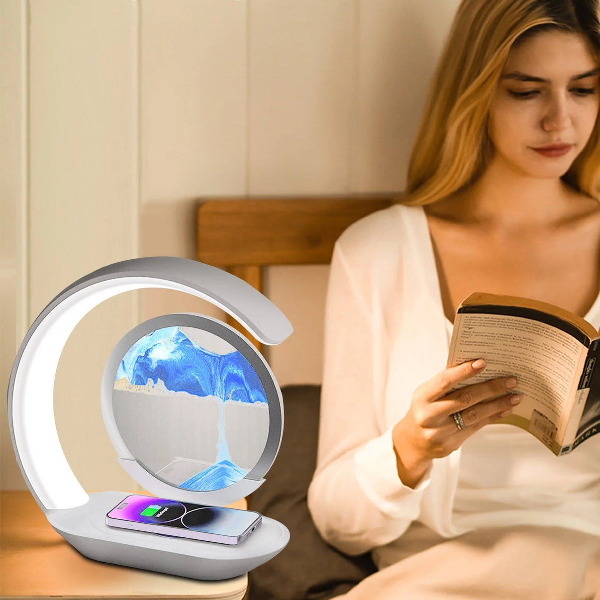 Sandflow Bedside Lamp – ZULIE E-COMMERCE LLC DBA LIT LAMP