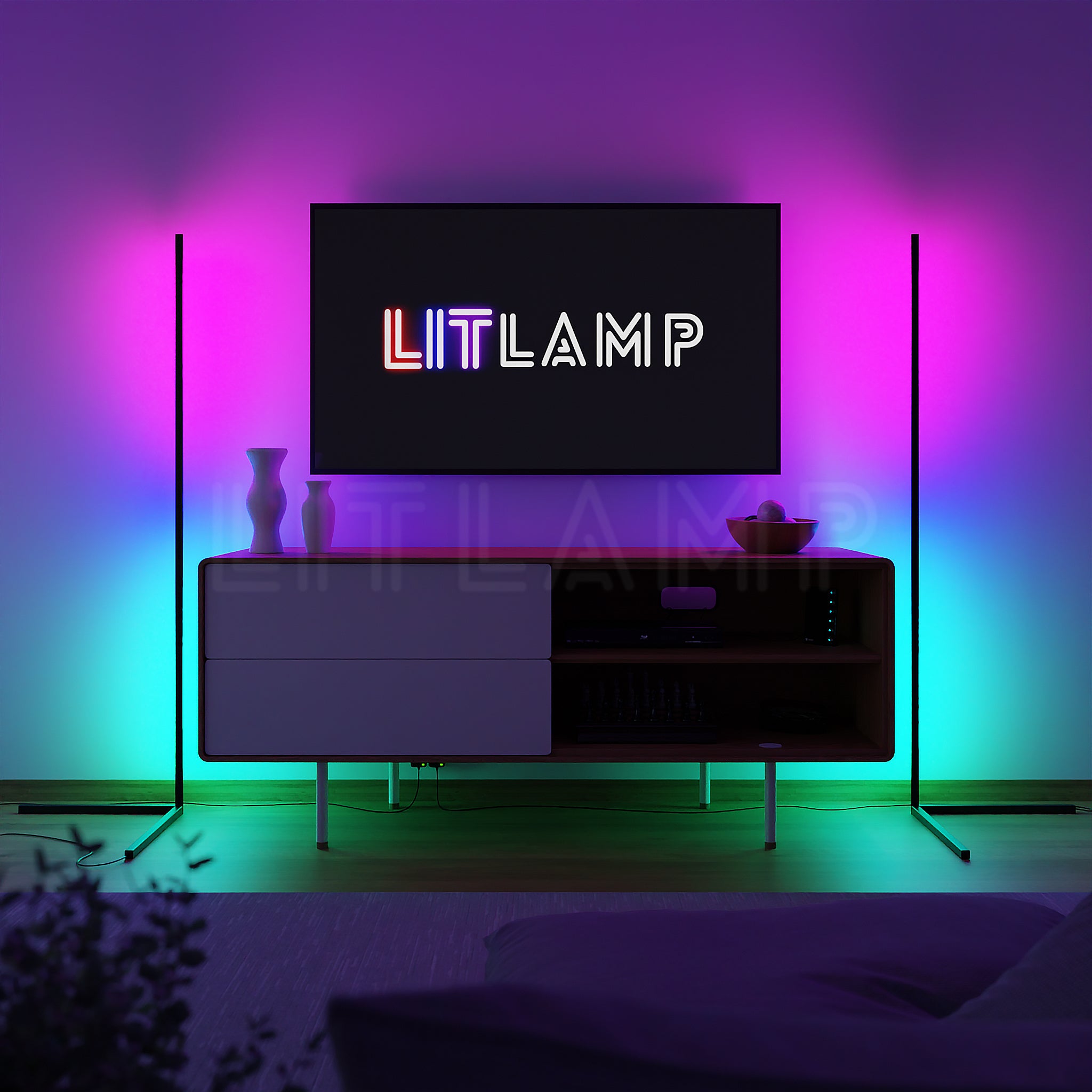 LED color changing light — brightest mood lighting | LitLamp - ZULIE E ...