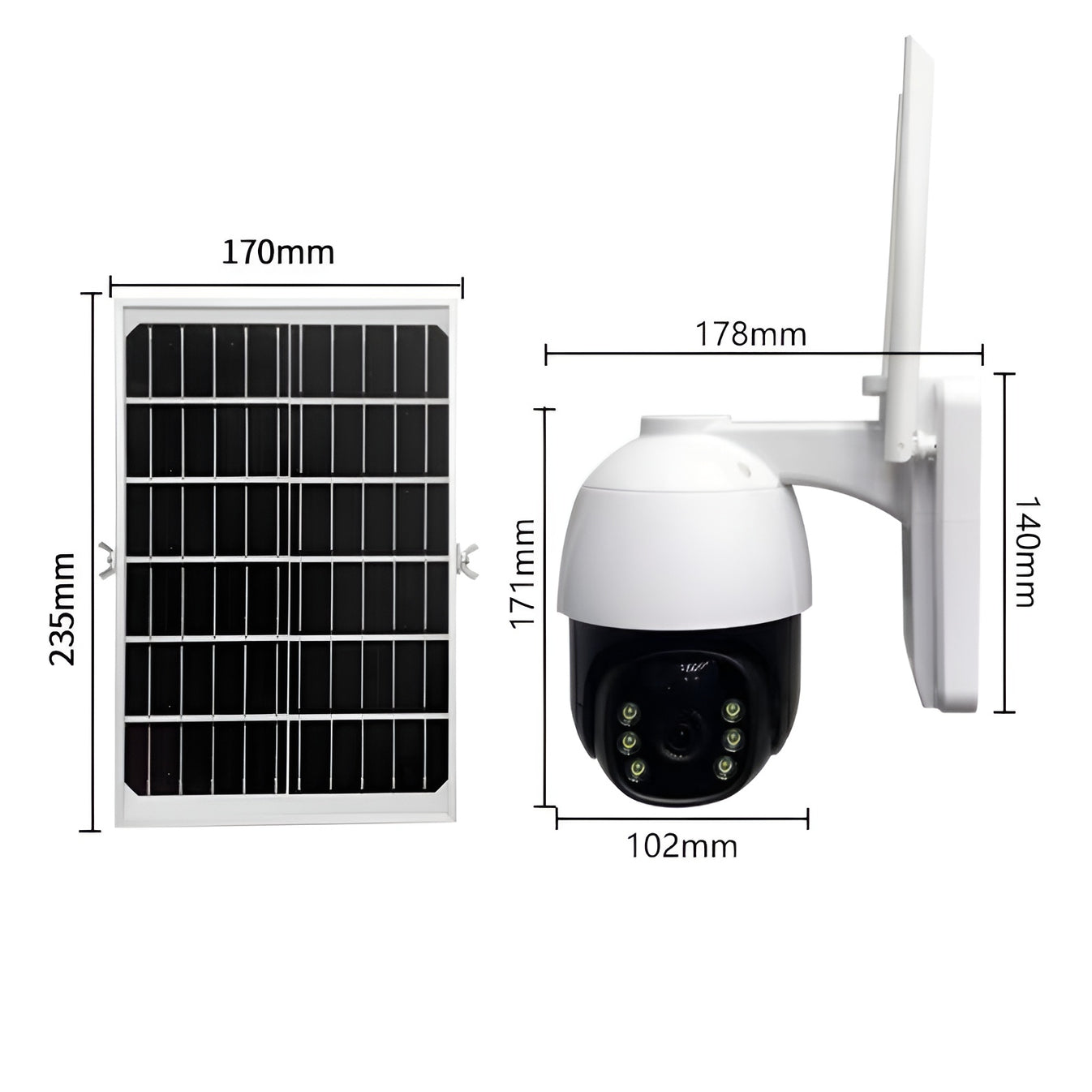 LITLAMP™ Smart Wireless Solar Surveillance Camera – ZULIE E-COMMERCE ...